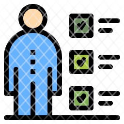 abilities icon, checklist icon, employee icon, personal icon ...