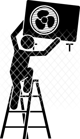 ac icon, air conditioner icon, air conditioning icon, compressor icon ...