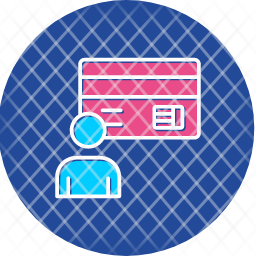 account icon, id icon, card icon, identification icon, identity icon ...