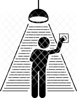 actions icon, dim icon, light icon, dimming icon, dark icon, turn icon ...