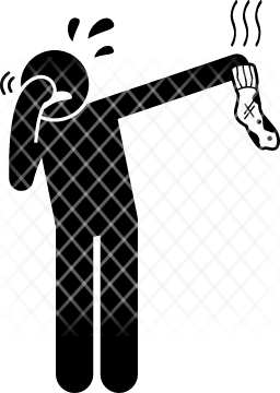 actions icon, disgusted icon, stink icon, stinky icon, sock icon ...