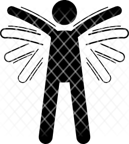 actions icon, flutter icon, hand icon, fly icon, flying icon, movement ...