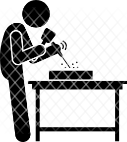 actions icon, gouge icon, wood icon, groove icon, craft icon, crafting ...