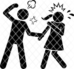 actions icon, harm icon, violent icon, violence icon, man icon, woman ...