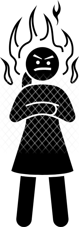 actions icon, inflame icon, angry icon, head icon, fire icon, flame ...