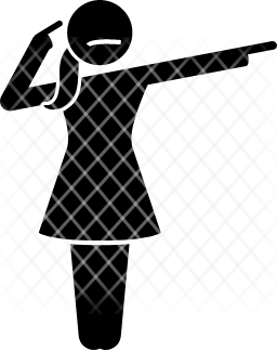 actions icon, intend icon, intention icon, woman icon, pointing icon ...