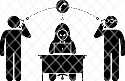 actions icon, intercept icon, intercepting icon, phone icon, call icon ...