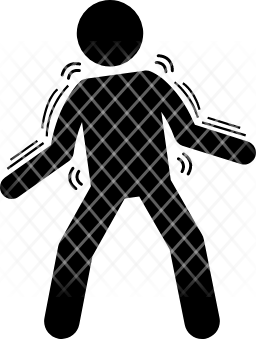 actions icon, jiggle icon, body icon, shake icon, shaking icon, dance ...