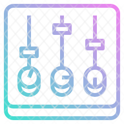 adjust icon, settings icon, controls icon, levels icon, adjustment icon