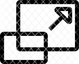 adobe icon, illustrator icon, tool icon, scaling icon, scale icon