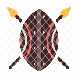 africa icon, african icon, african traditional weapon icon, masai icon ...