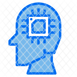 ai icon, robotics icon, brain icon, chip icon, processor icon ...
