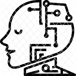 ai icon, system icon, technology icon, computer icon, intelligence icon ...