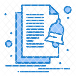 alert icon, file icon, notification icon, notify icon
