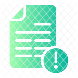 alert icon, files icon, and icon, folders icon, documentation icon, exclamation icon, mark icon ...