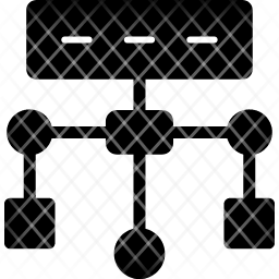 algorithm icon, diagram icon, flow icon, process icon