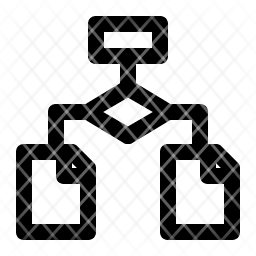 algorithm icon, flow icon, chart icon, activity icon, data icon ...