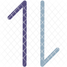 alternate icon, orientation arrow icon, transfer arrow icon, exchange ...