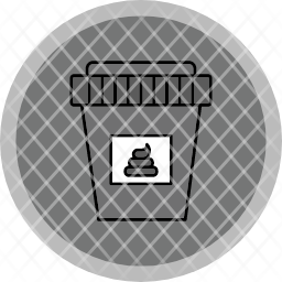 analysis icon, fecal icon, parasite icon, sample icon, stool icon, test ...