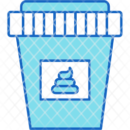 analysis icon, fecal icon, parasite icon, sample icon, stool icon, test ...