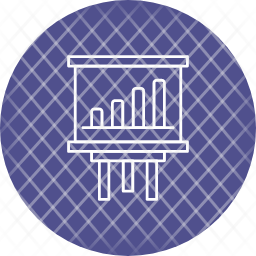 analytics icon, board icon, pie icon, chart icon, presentation icon ...