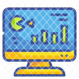 analytics icon, computer icon, graph icon, business icon, presentation ...