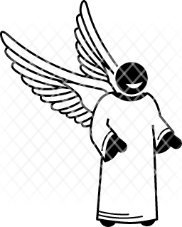 angel icon, god icon, cherub icon, friendly icon, smile icon, smiling ...