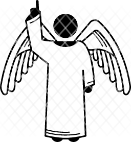 angel icon, god icon, pose icon, flying icon, up icon, sky icon, heaven ...