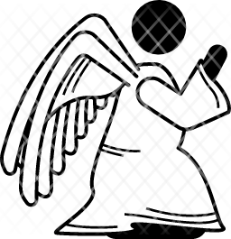 angel icon, god icon, pose icon, sitting icon, cherub icon, sit down ...