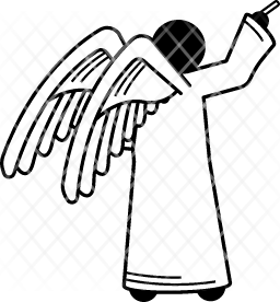 angel icon, god icon, write icon, chalk icon, writing icon, teaching ...