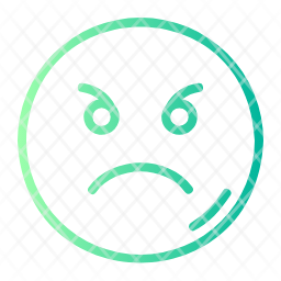 angry icon, emoji icon, unhappy icon, emotion icon, face icon ...