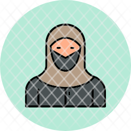 arabian icon, woman icon, avatar icon, culture icon, people icon, saudi ...