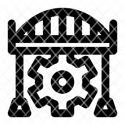 architectural icon, engineering icon, architecture icon, bridge icon ...