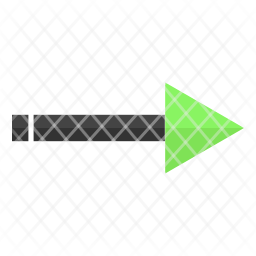 arrow icon, indicator icon, pointer icon, signal icon, projectile icon ...