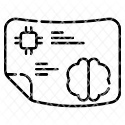 artificial icon, intelligence icon, machine icon, learning icon, brain ...