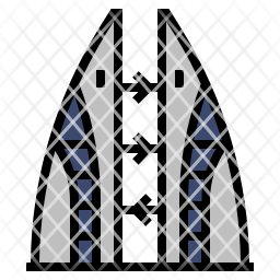 asia icon, bahrain icon, bahrain world trade center icon, building icon ...