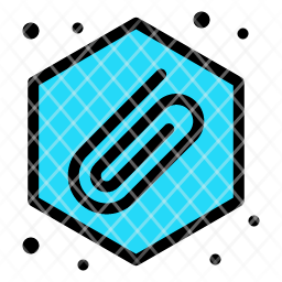 attached icon, attachement icon, clip icon, complement icon, office ...