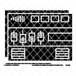 audio icon, mastering icon, module icon, rackmount icon, sound icon