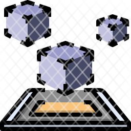 augmented icon, ar icon, virtual icon, device icon, technology icon ...