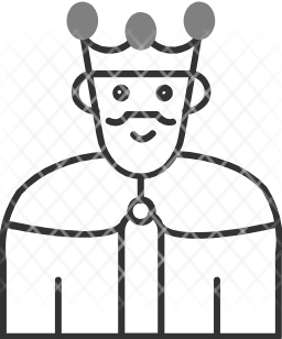 avatar icon, boss icon, crown icon, king icon, man icon, monarch icon ...