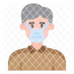 avatar icon, man icon, male icon, uncle icon, profile icon