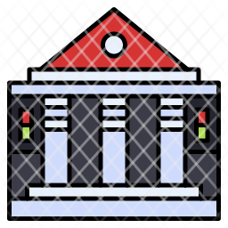 bank icon, building icon, finance icon, city icon, commercial icon ...