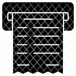 bank slip icon, atm slip icon, transaction slip icon, deposit slip icon ...