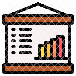 bar icon, chart icon, analytics icon, diagram icon, presentation icon ...