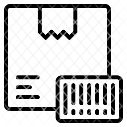 barcode icon, qr icon, code icon, box icon, delivery icon