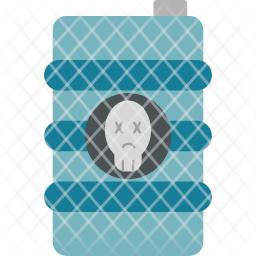 barrel icon, caution icon, chemical icon, container icon, contamination ...
