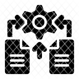 batch icon, processing icon, data icon, source icon, engineering icon ...