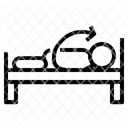 bed icon, sores icon, pressure icon, ulcer icon, medical icon, shear ...