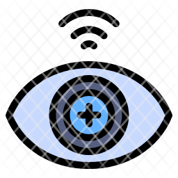 biometric icon, data icon, technology icon, eye icon, scanner icon ...