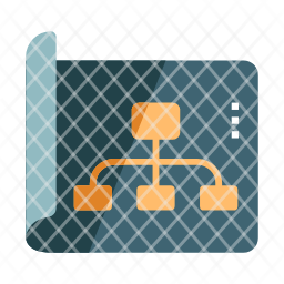 blueprint icon, business icon, paperwork icon, plan icon, project icon ...